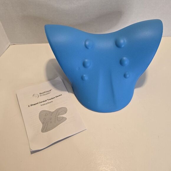Other | Restcloud Phealth Neck Shoulder Relaxer Stretcher Blue Cervical ...
